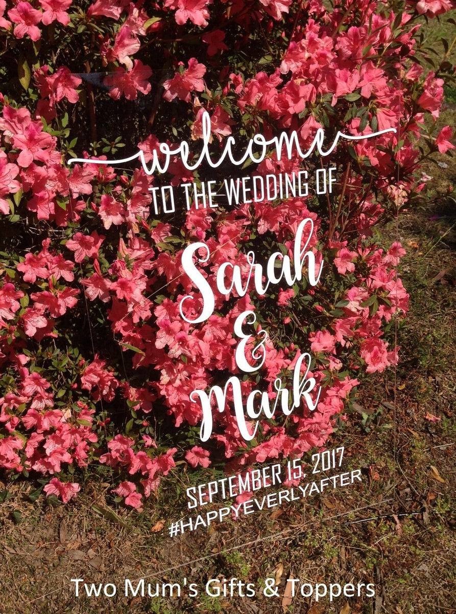 Welcome Sign | Custom & Personalised | Mac Creations Laser Co