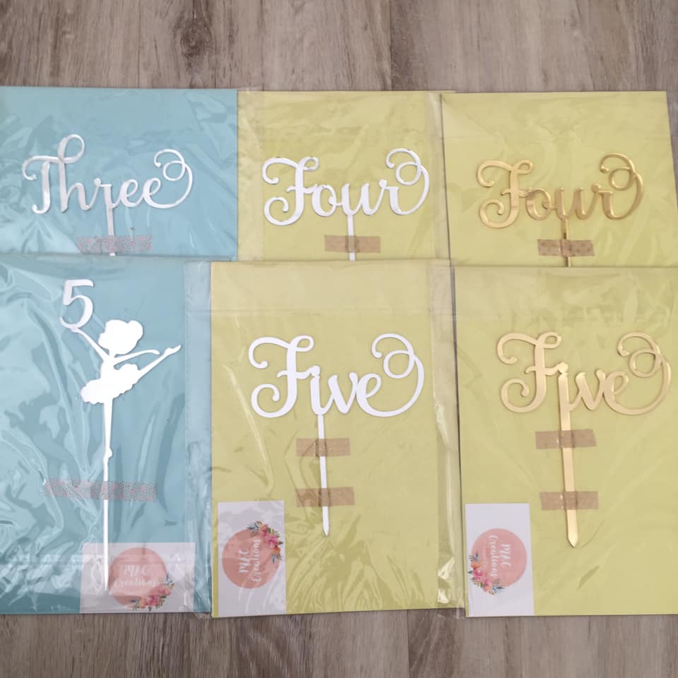 BULK Cake Topper Bundle x 68 Toppers!!