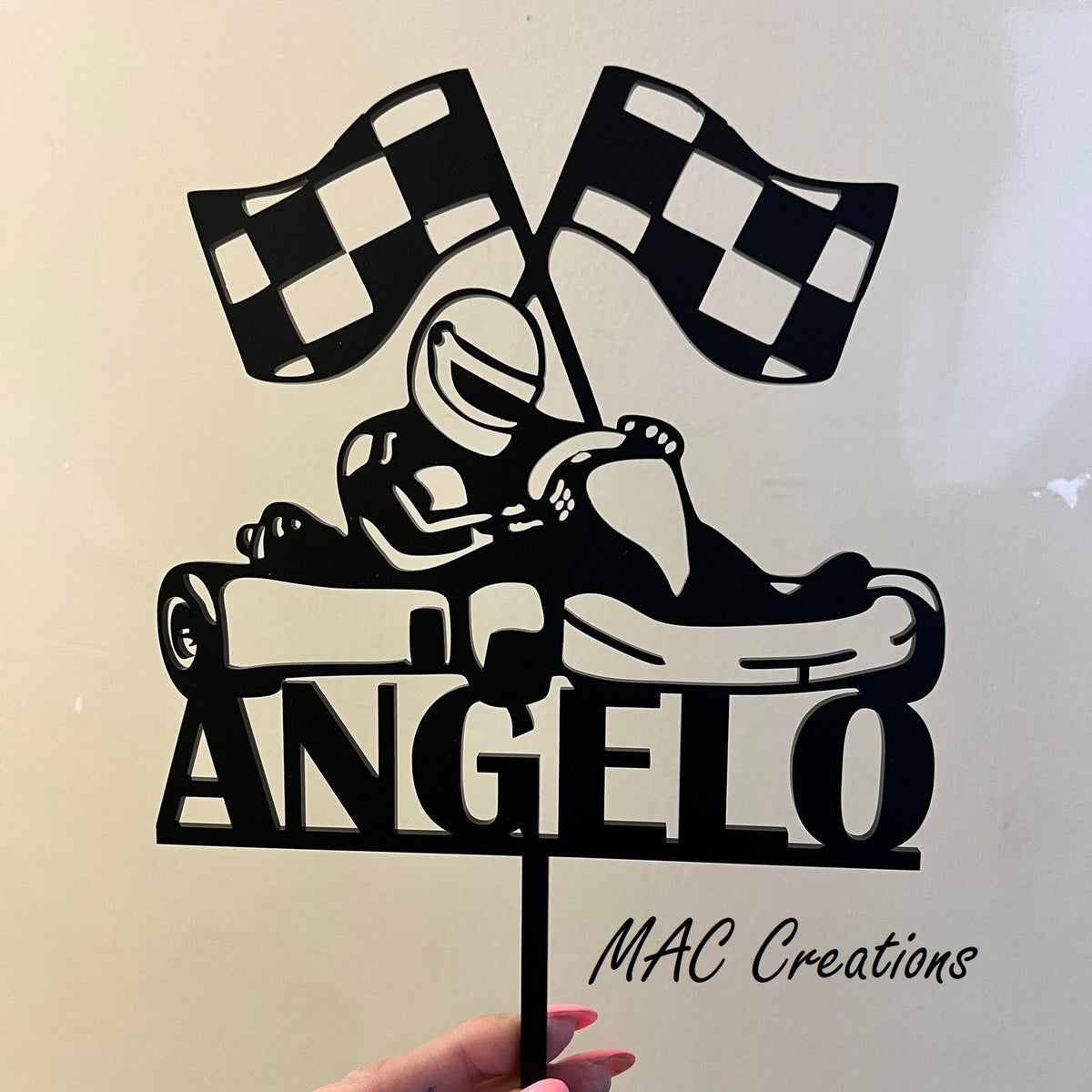 Go Kart Cake Topper | MAC Creations Australia