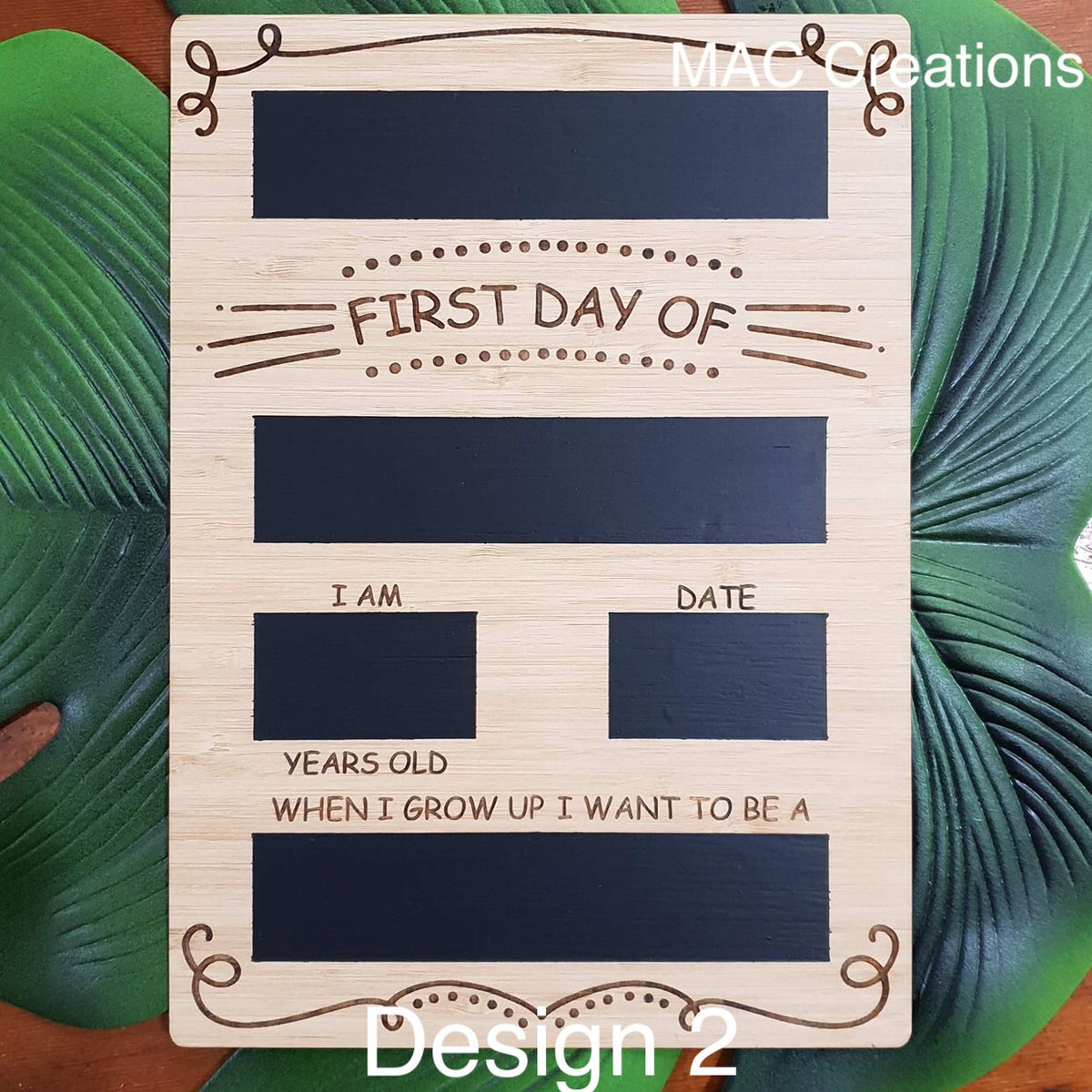 First Day Of School Board - Design 2